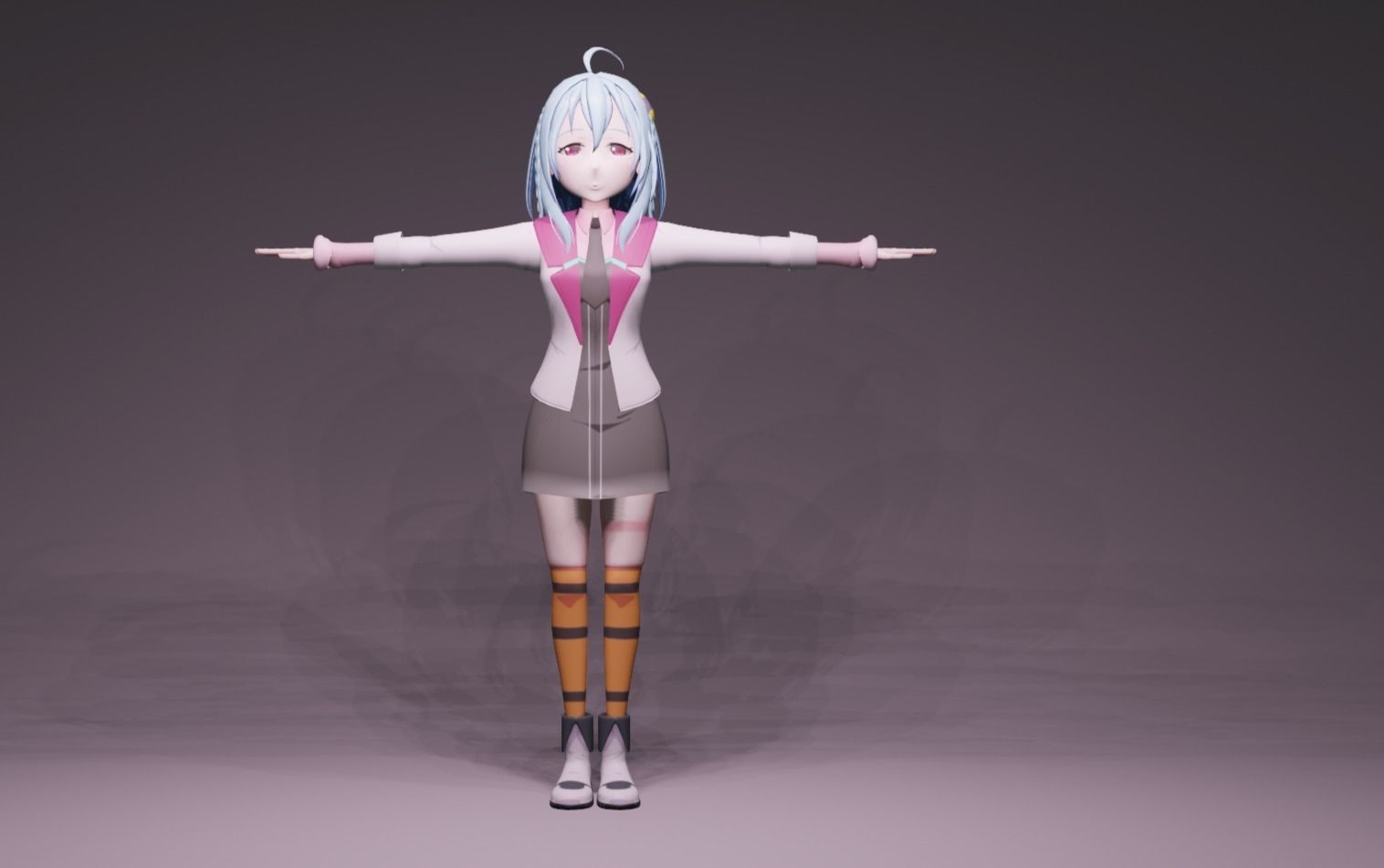 Anime Character - GTA Saya 3D model | CGTrader