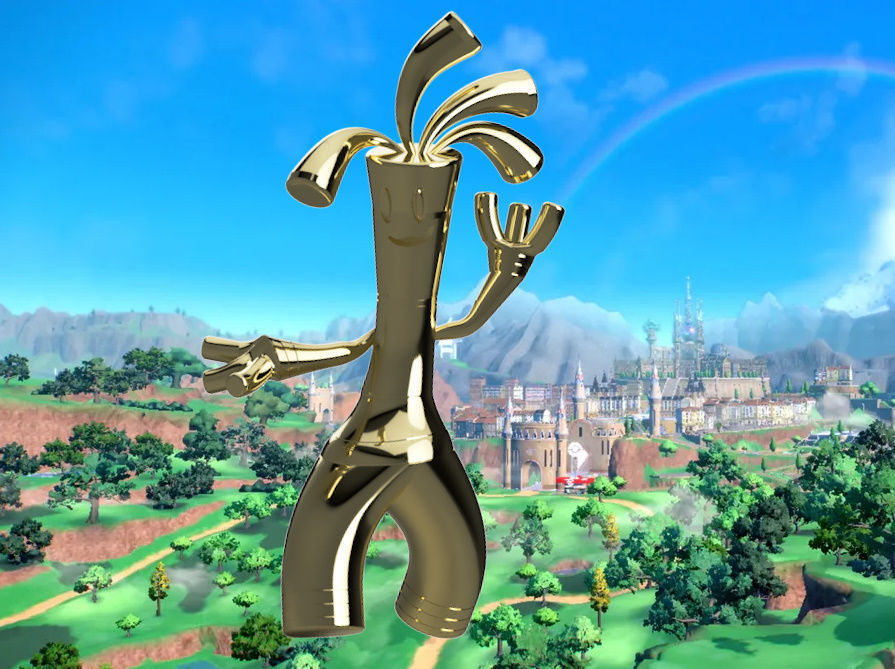 Gholdengo Pokemon 3D model 3D printable | CGTrader