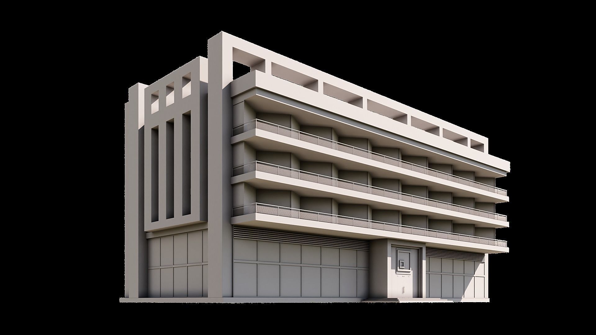 11 Modern Glass Building 3D model | CGTrader