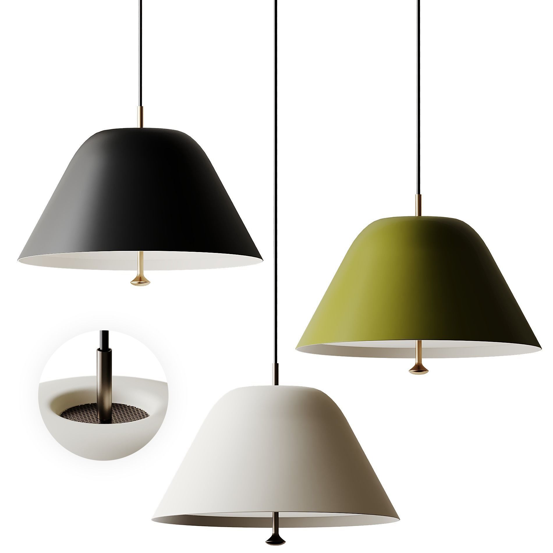 Levitate pendant lamp from Menu 3D model | CGTrader