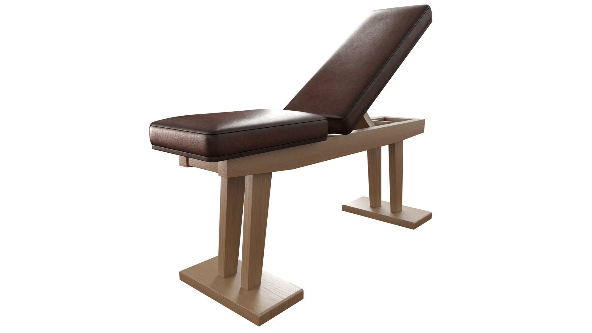 Dumbbell Bench Press With Barbell 3d Model Cgtrader