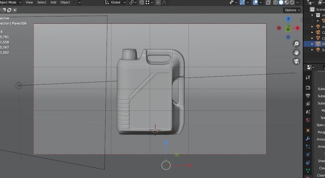 Mobil Engine Oil 3D model | CGTrader