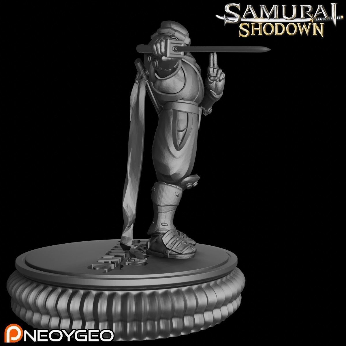 HANZO HATTORI - SAMURAI SHODOWN 3D model 3D printable | CGTrader