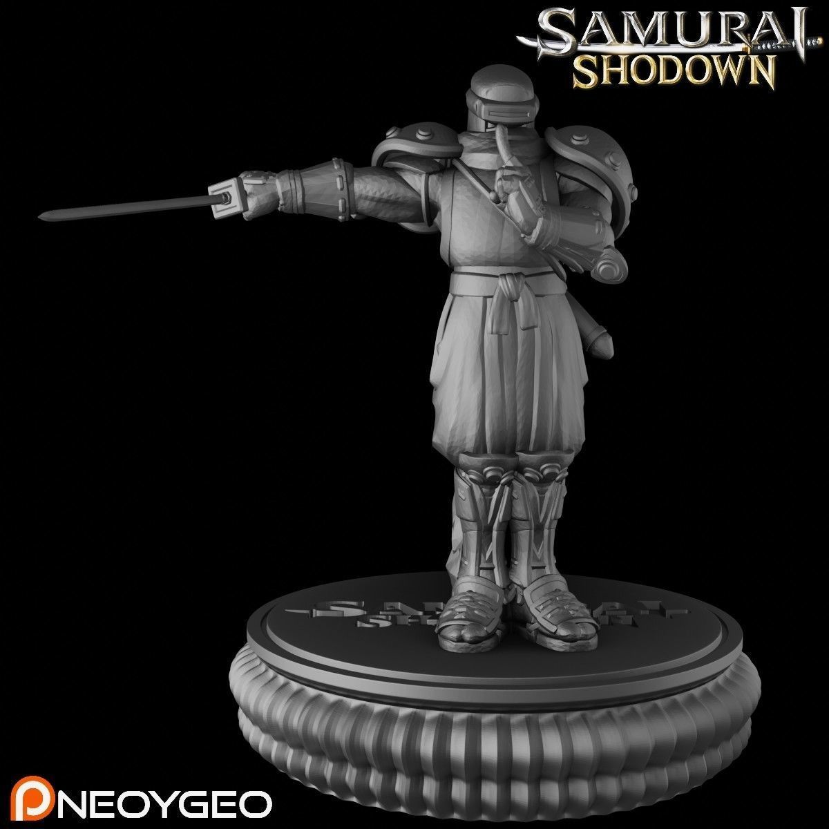 HANZO HATTORI - SAMURAI SHODOWN 3D model 3D printable | CGTrader