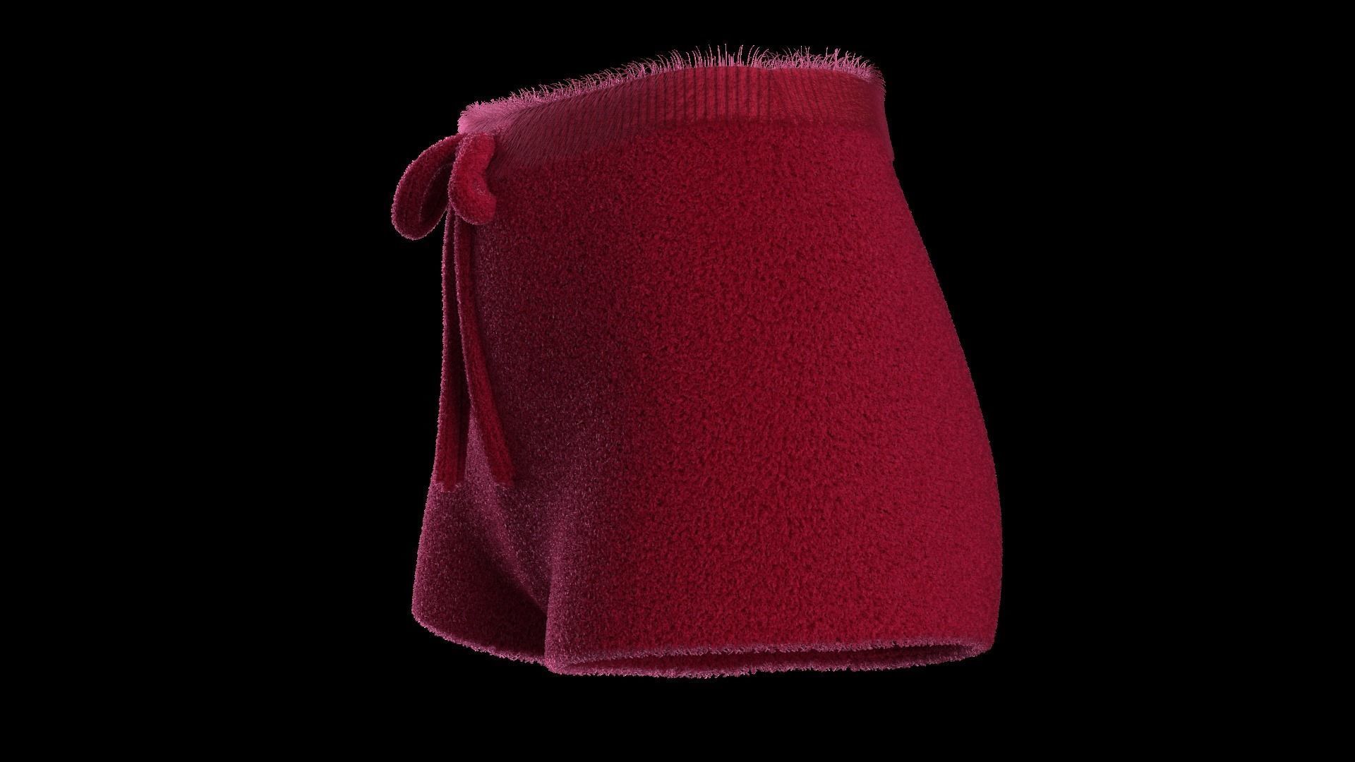 Plush short 3D model animated rigged | CGTrader