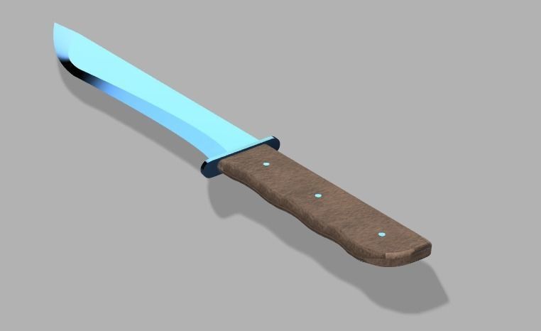 printable knives 3D model 3D printable | CGTrader