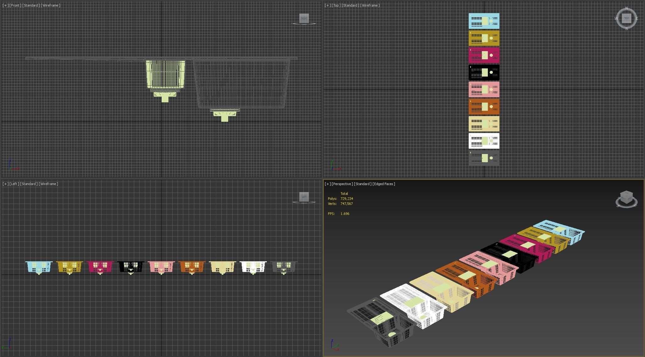Sink Bianco Metra 6 3D model | CGTrader