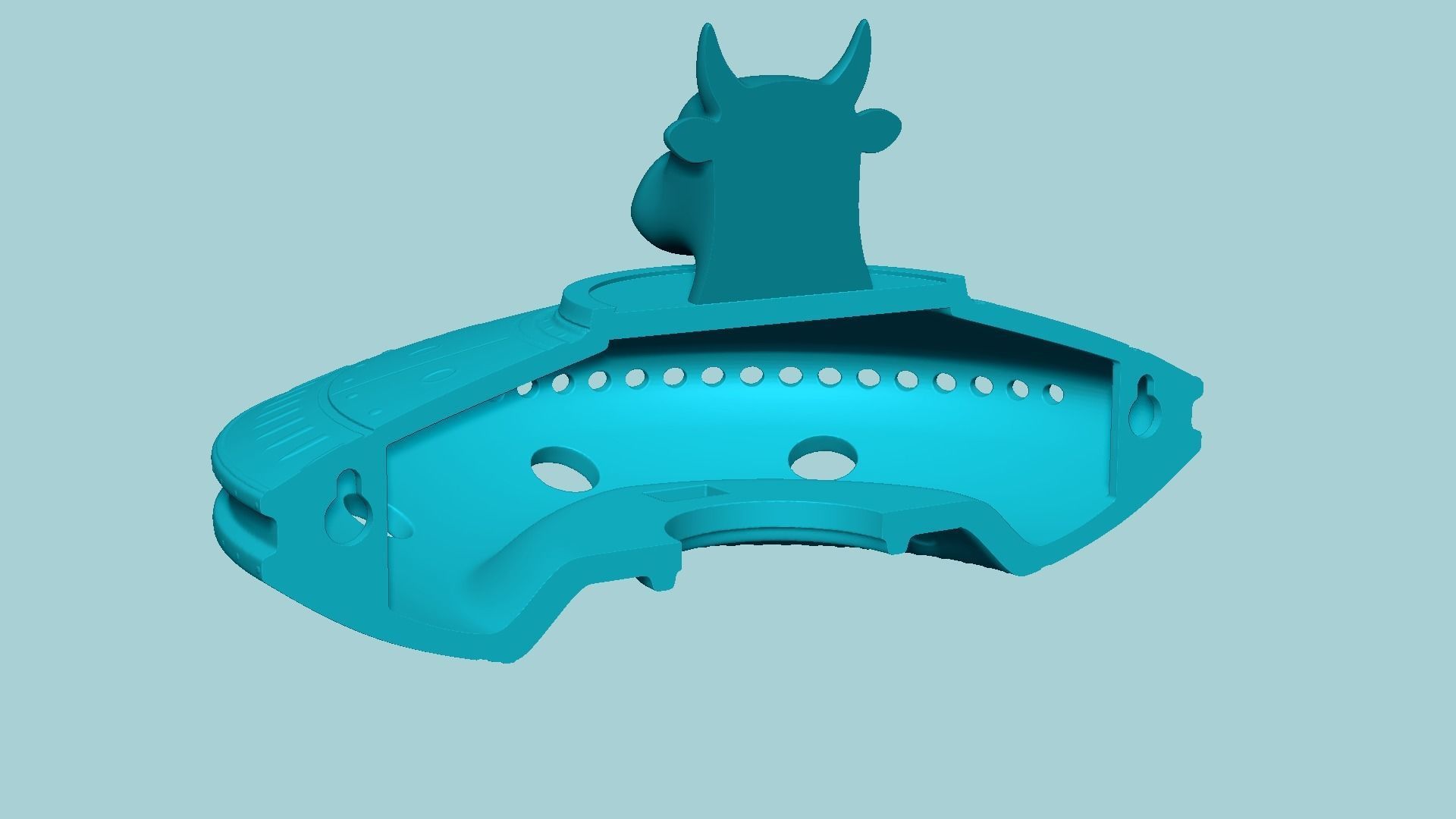 Alien UFO Wall Light Spaceship - Creative STL 3D model 3D printable ...