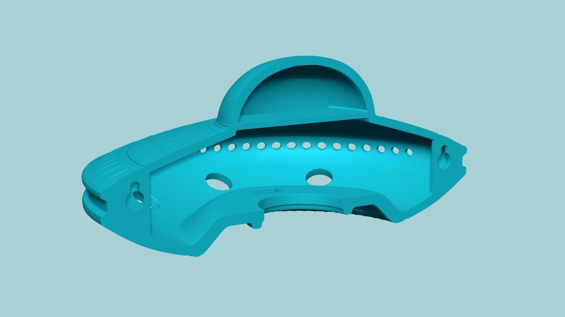 Alien UFO Wall Light Spaceship - Creative STL 3D model 3D printable ...