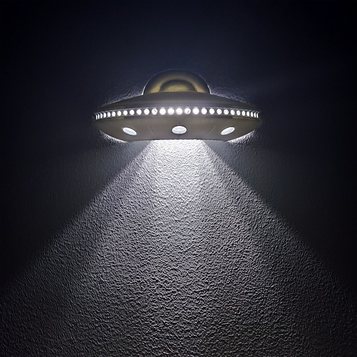Alien UFO Wall Light Spaceship - Creative STL 3D model 3D printable ...