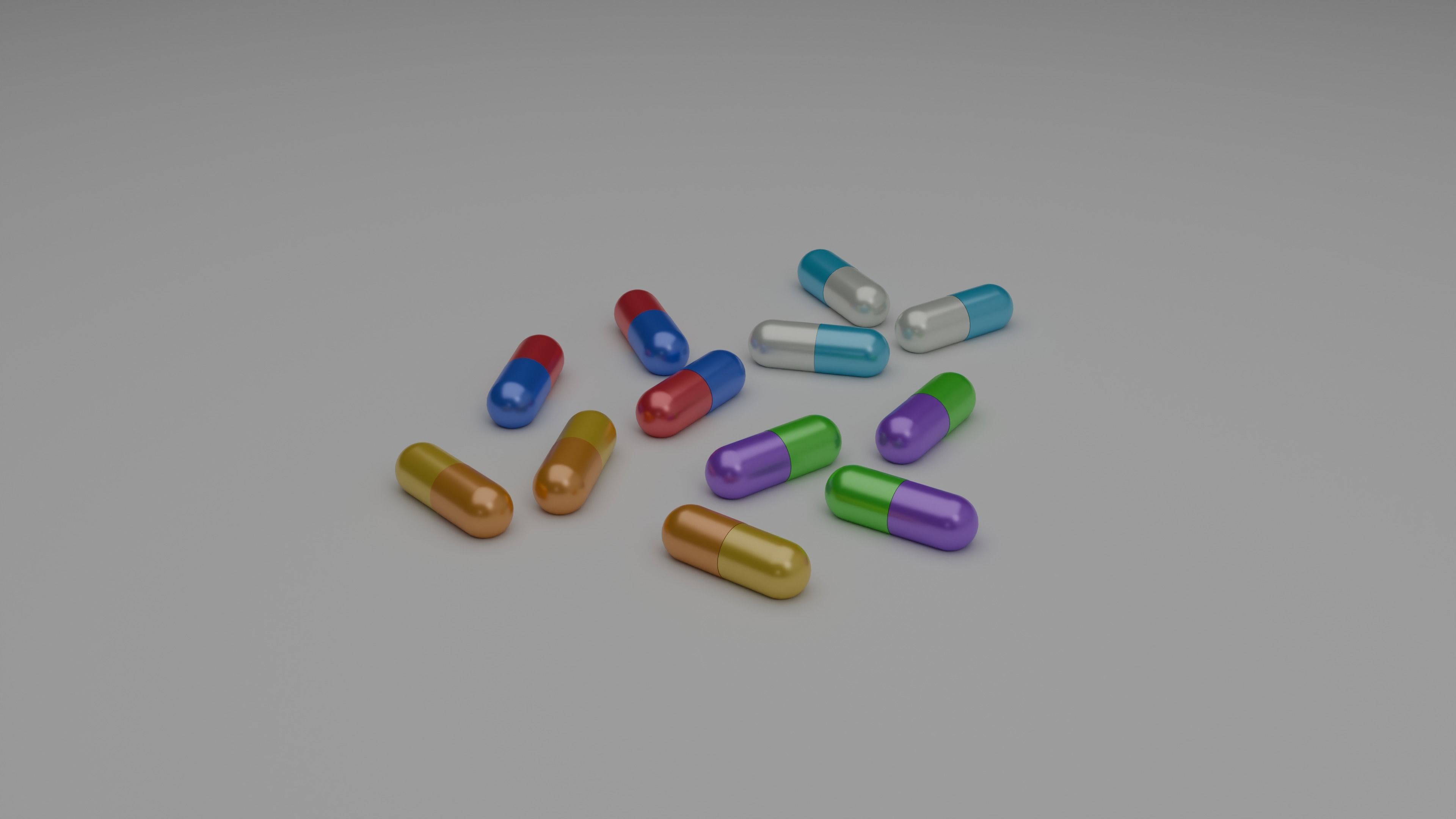 Simple Medical Pills free VR / AR / low-poly 3D model | CGTrader