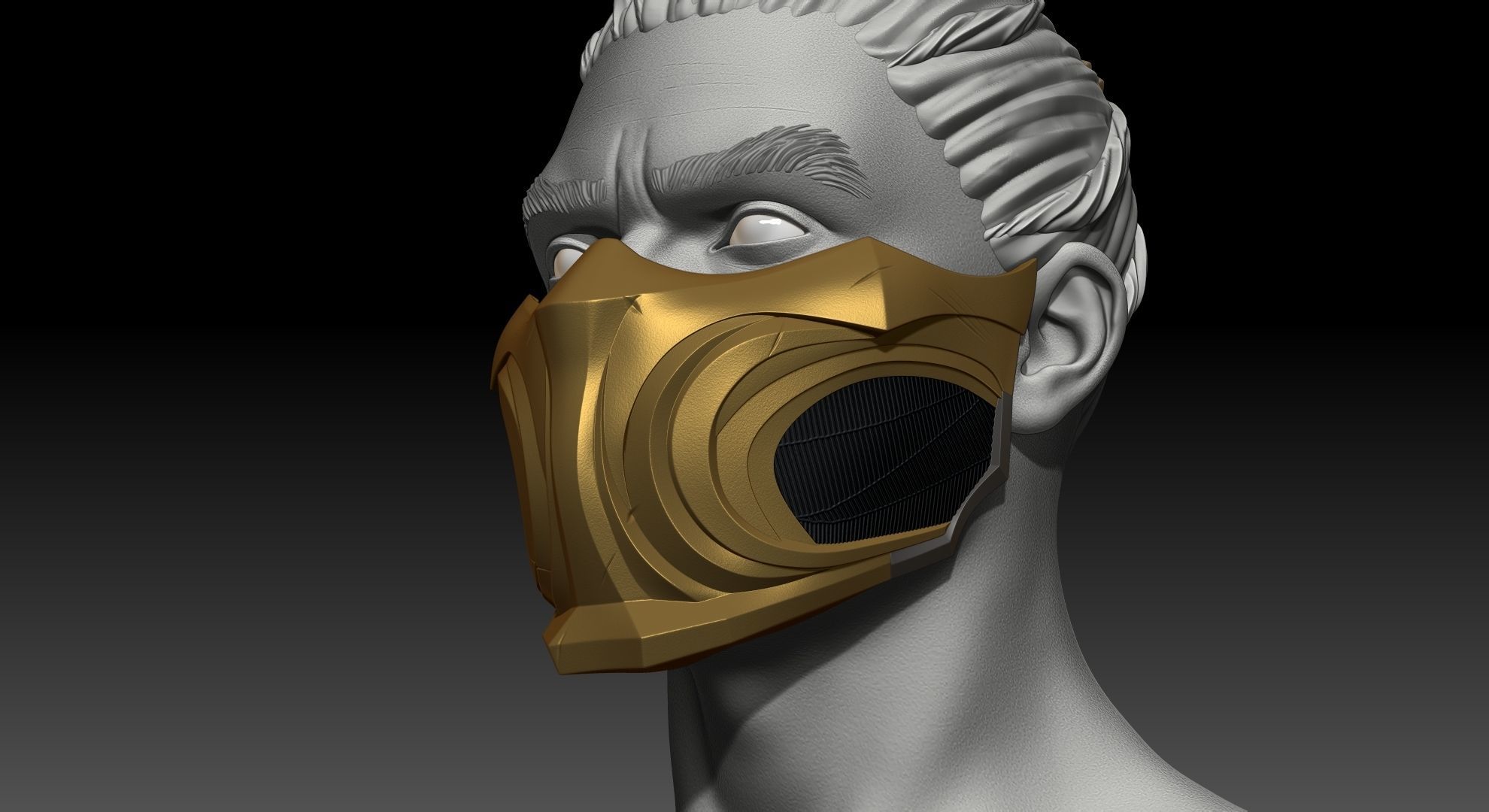 Scorpion Mask 3D model 3D printable | CGTrader