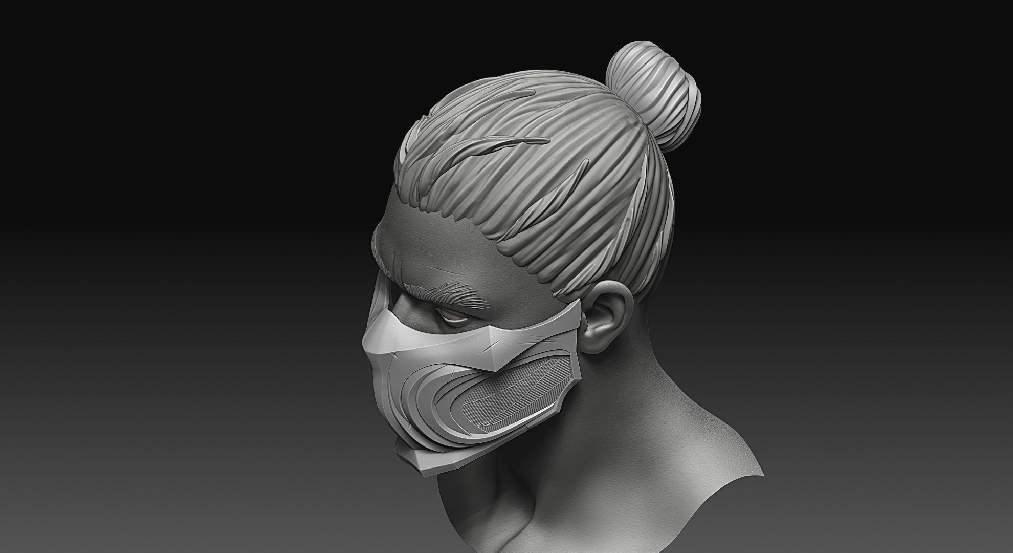 Scorpion Mask 3D model 3D printable | CGTrader