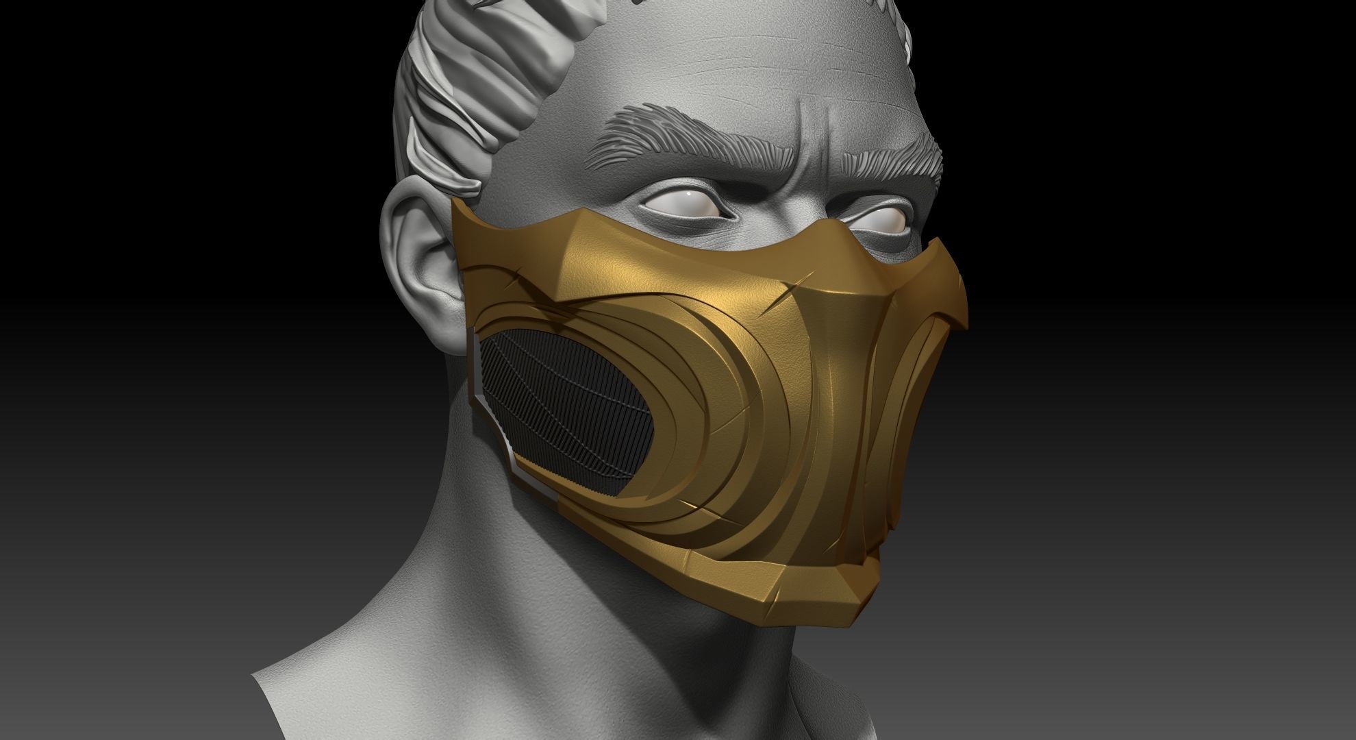 Scorpion Mask 3D model 3D printable | CGTrader