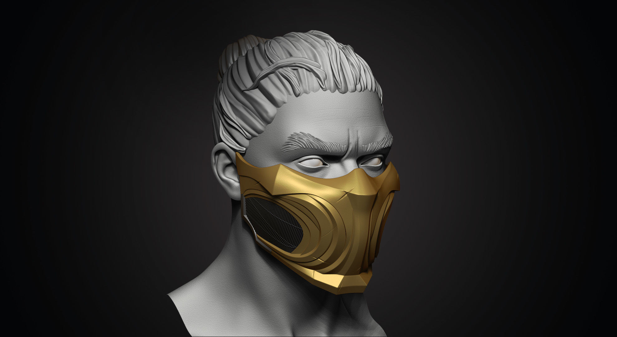 Scorpion Mask 3D model 3D printable | CGTrader