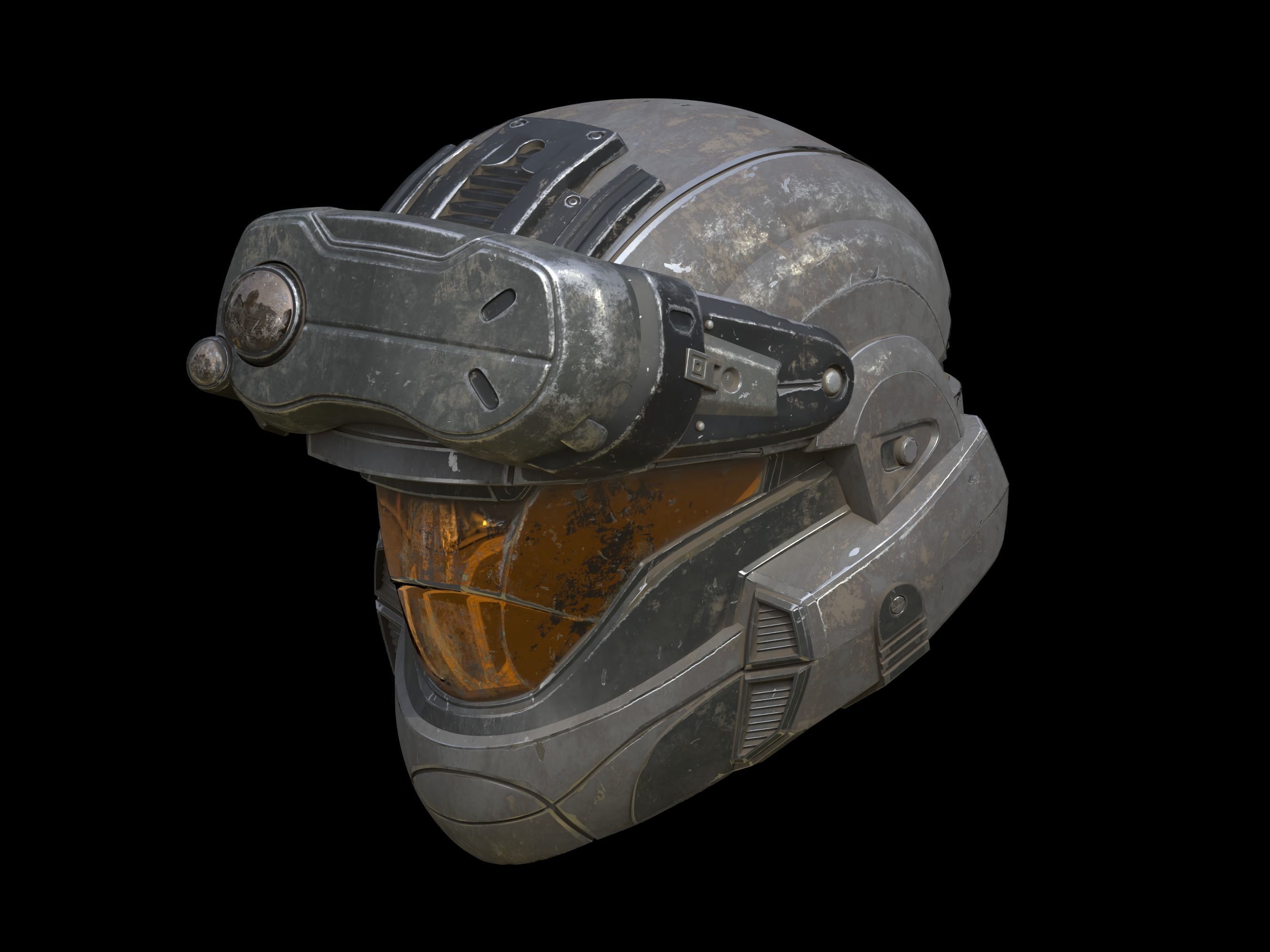 ODST helmet Romeo googles 3d print file 3D model 3D printable | CGTrader