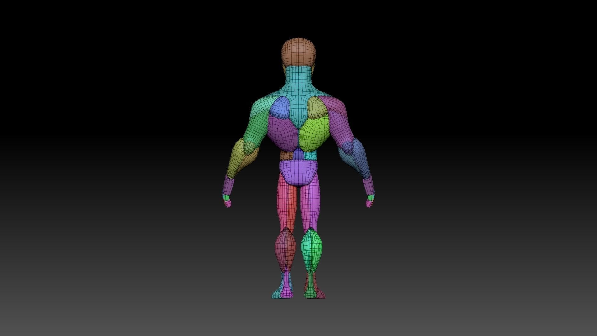 Cartoon base mesh 3D model | CGTrader