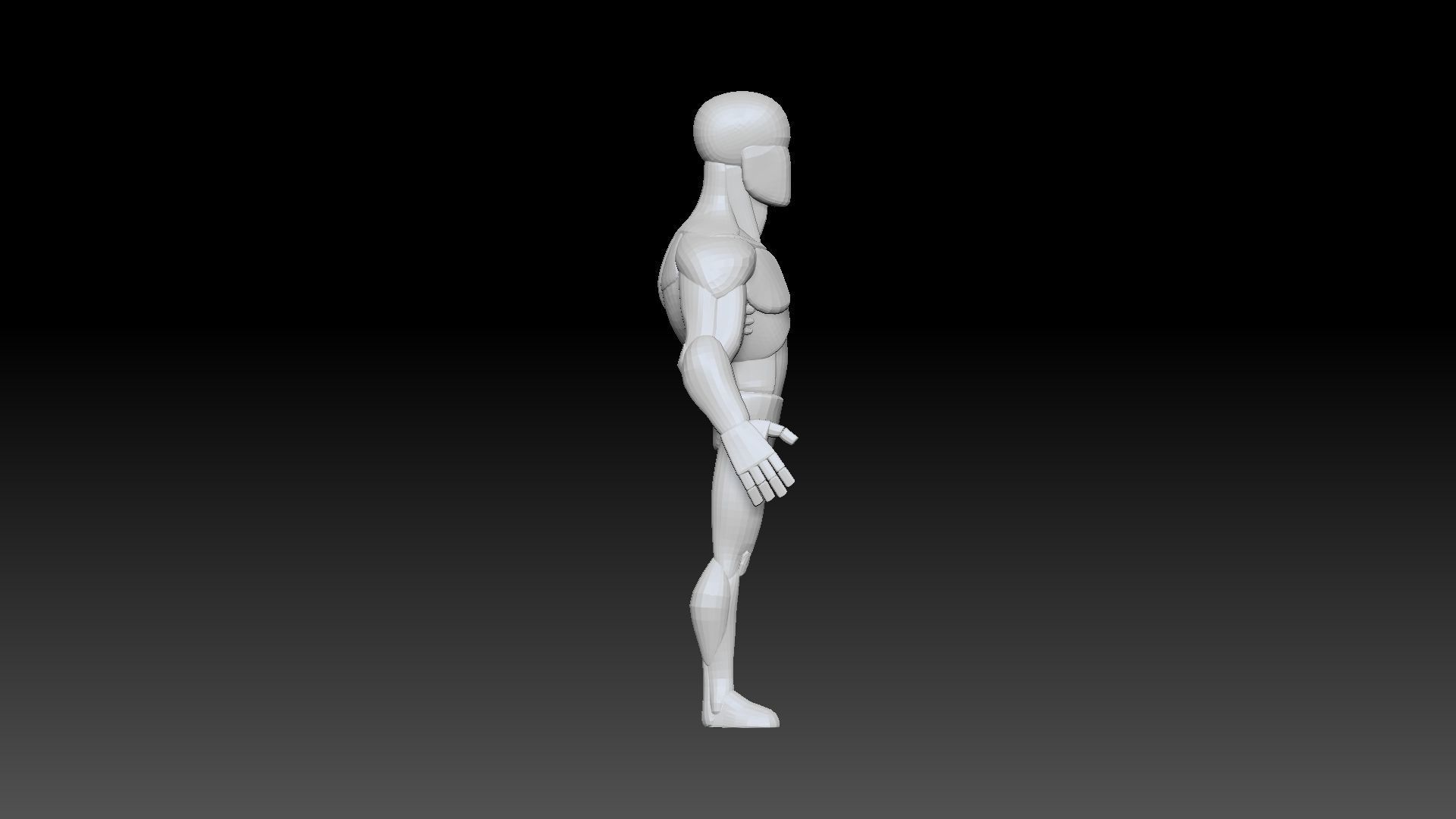 Cartoon base mesh 3D model | CGTrader