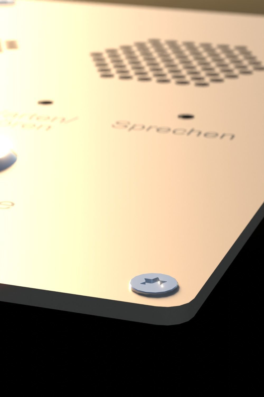 intercom from german train free VR / AR / low-poly 3D model | CGTrader