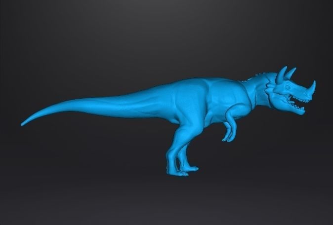 REALISTIC GREYMON T-REX FIGURE MINIATURE MODEL DINOSAUR MONSTER 3D ...