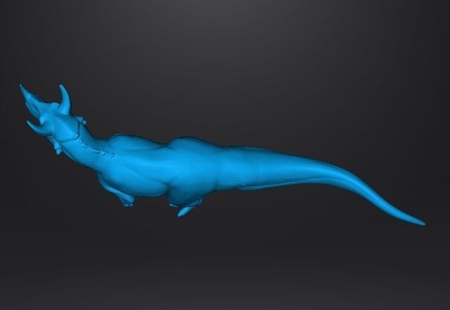 REALISTIC GREYMON T-REX FIGURE MINIATURE MODEL DINOSAUR MONSTER 3D ...