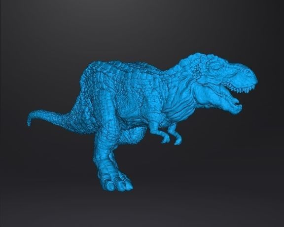 SAVAGE T-REX FIGURE MINIATURE MODEL DINOSAUR MONSTER DND RPG 3D model ...