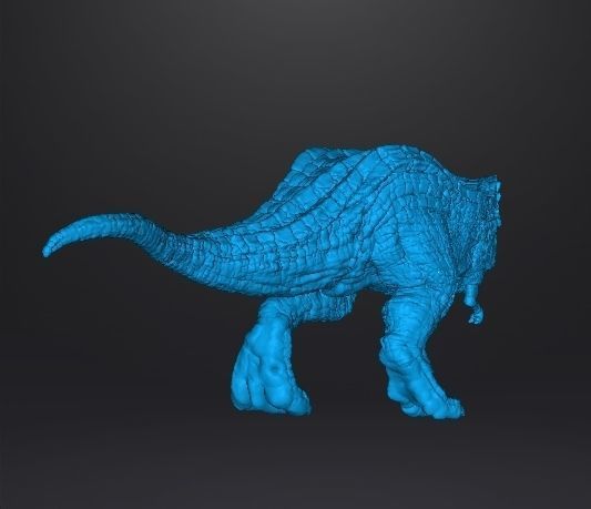 SAVAGE T-REX FIGURE MINIATURE MODEL DINOSAUR MONSTER DND RPG 3D model ...