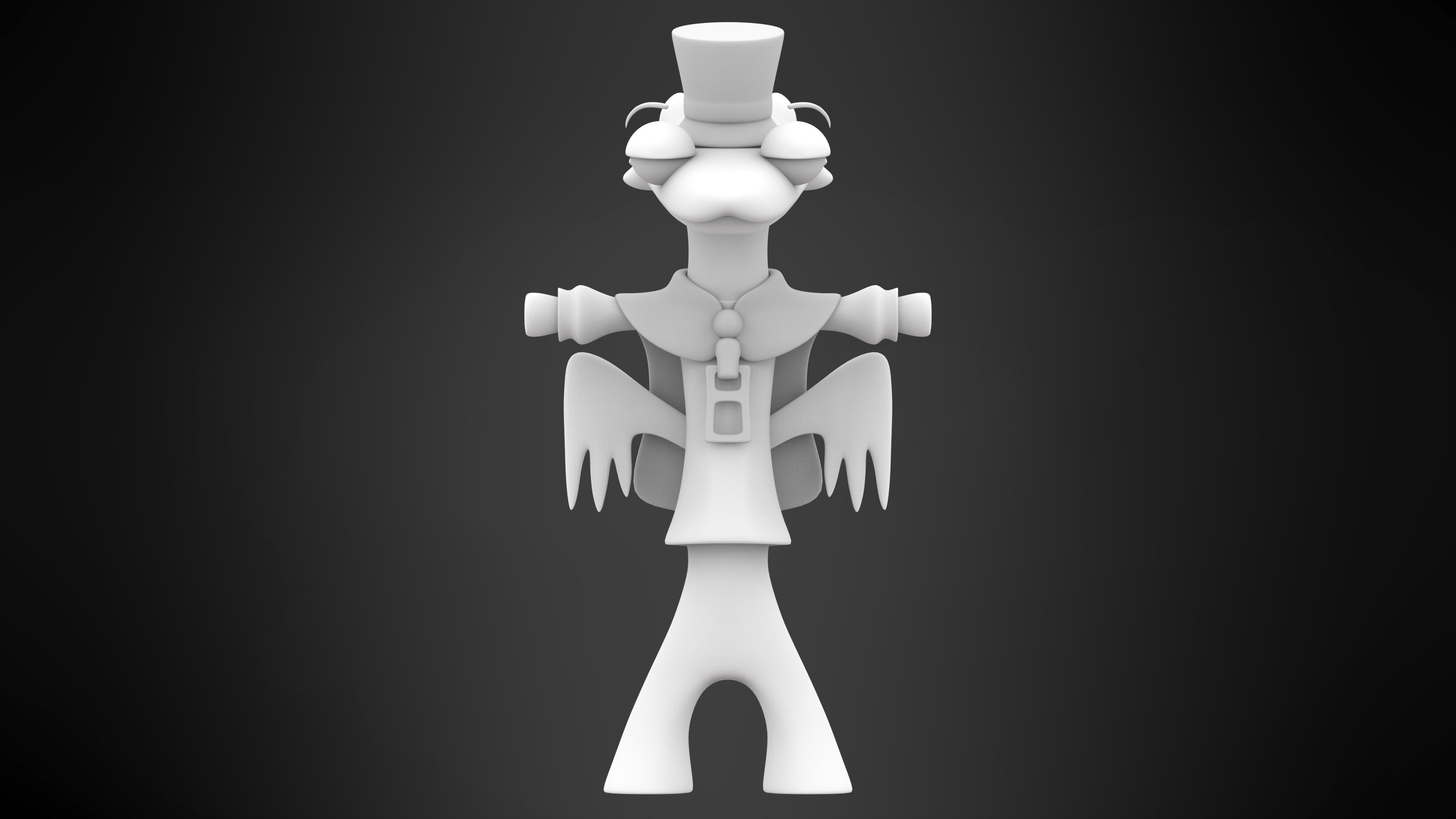 Hat Kid Toothless Smug Dancin 3D model | CGTrader