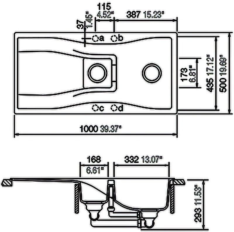 Sink Schock Waterfall D-150 with SC-55 Faucet 3D model | CGTrader