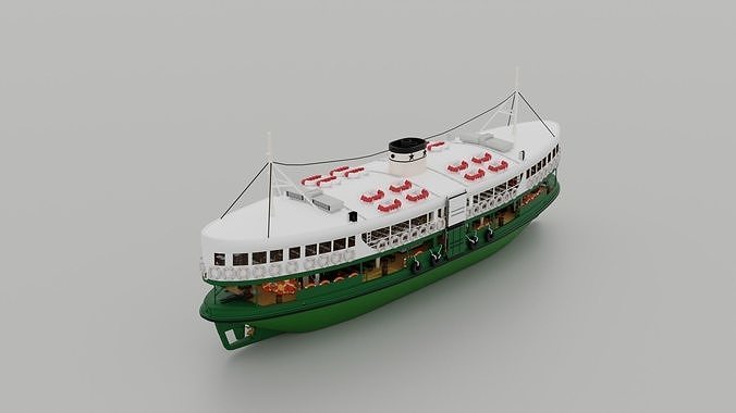 Star Ferry 3D model | CGTrader