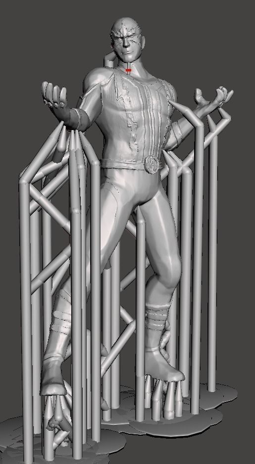 Electro 3d STL model ready for printing with supports 3D model 3D ...