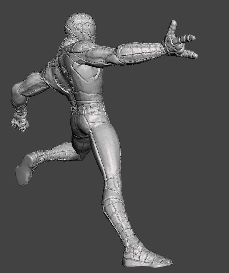 Spiderman 3d printing STL ready model marvels 3D model 3D printable ...