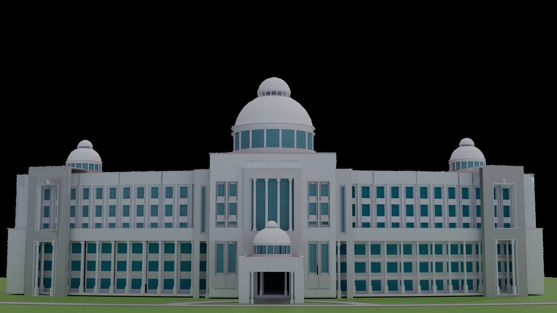 Kuniya Group of Institutions free 3D model | CGTrader