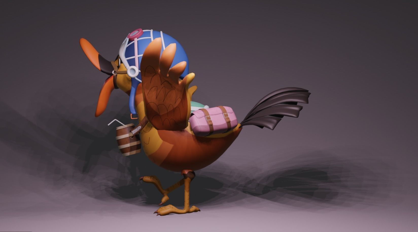 Anime Character - 1P Karoo 3D model | CGTrader