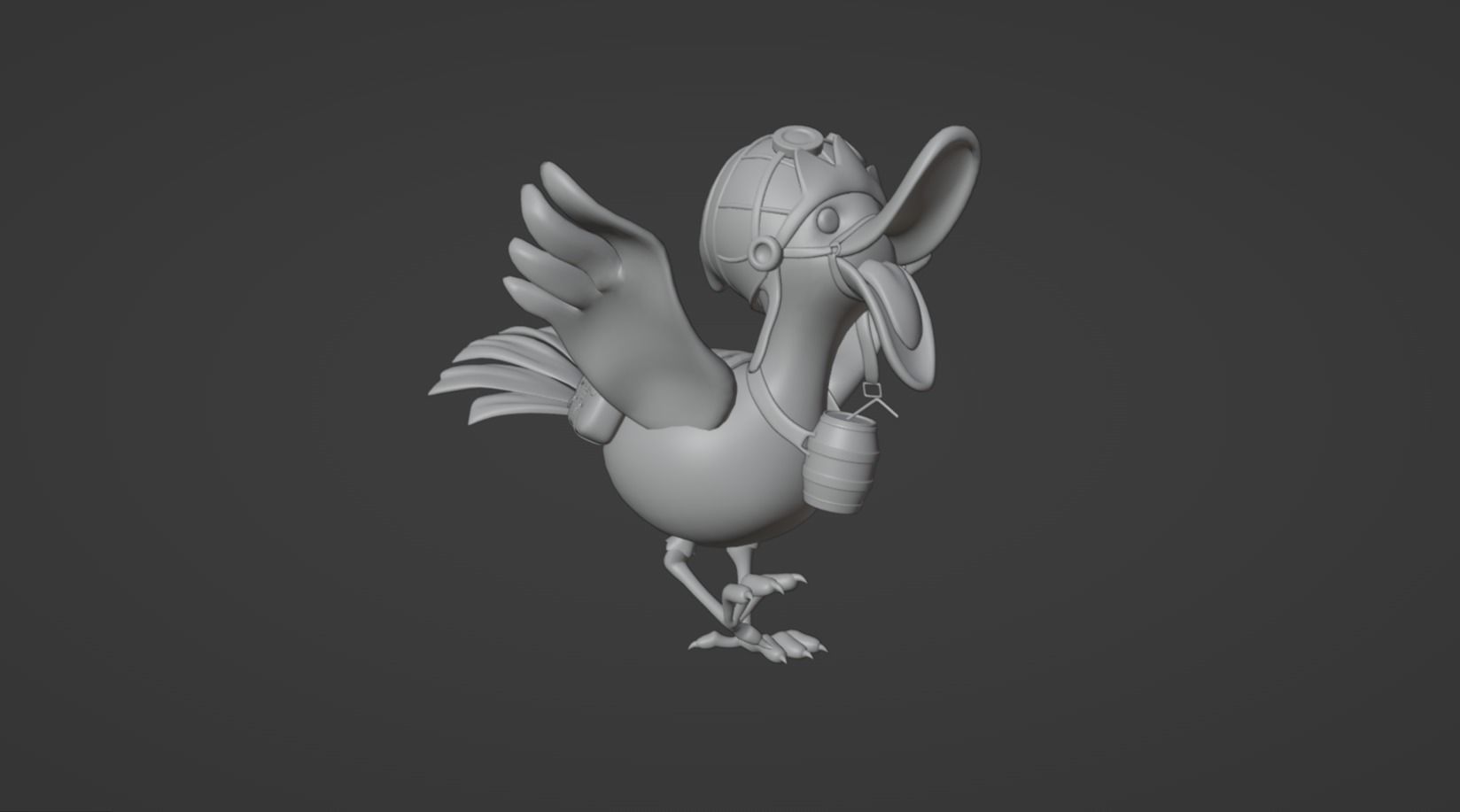 Anime Character - 1P Karoo 3D model | CGTrader