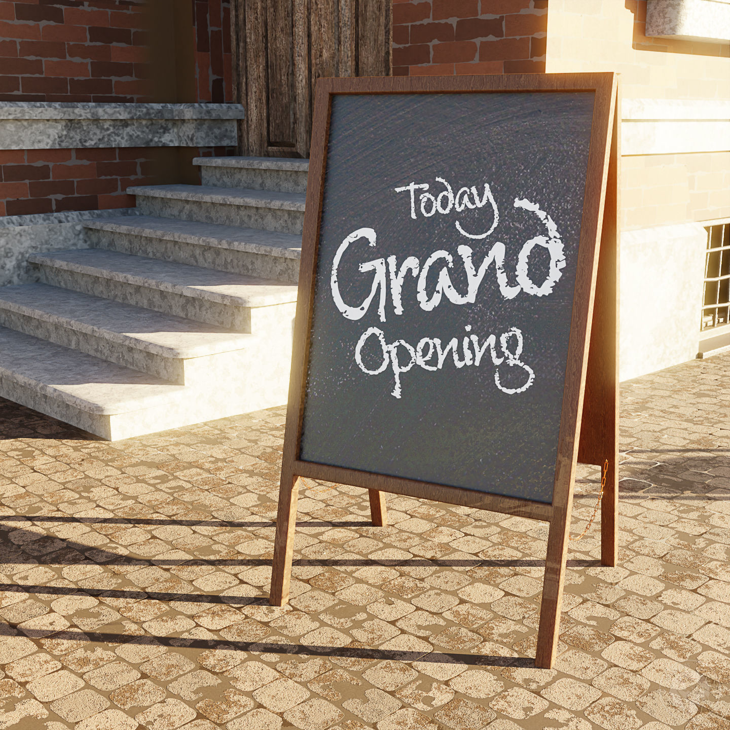 Menu Board free 3D model | CGTrader