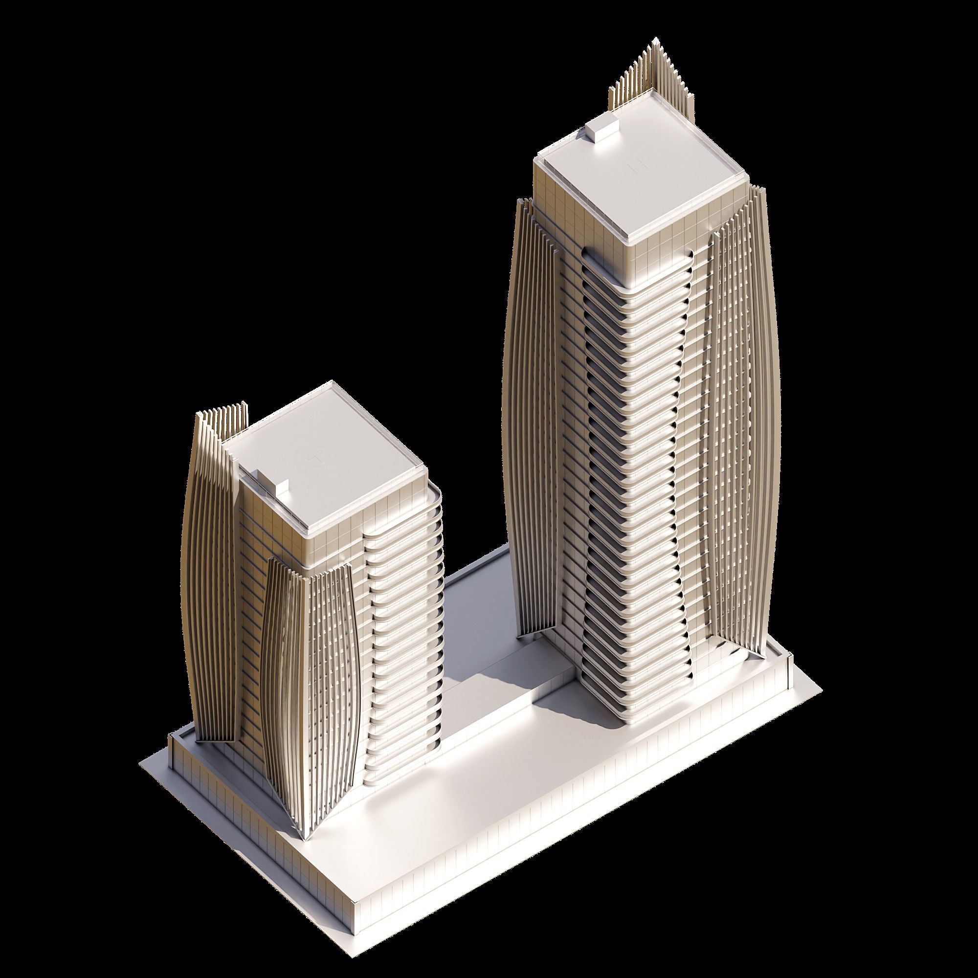 15 High-Rise Building 3D model | CGTrader