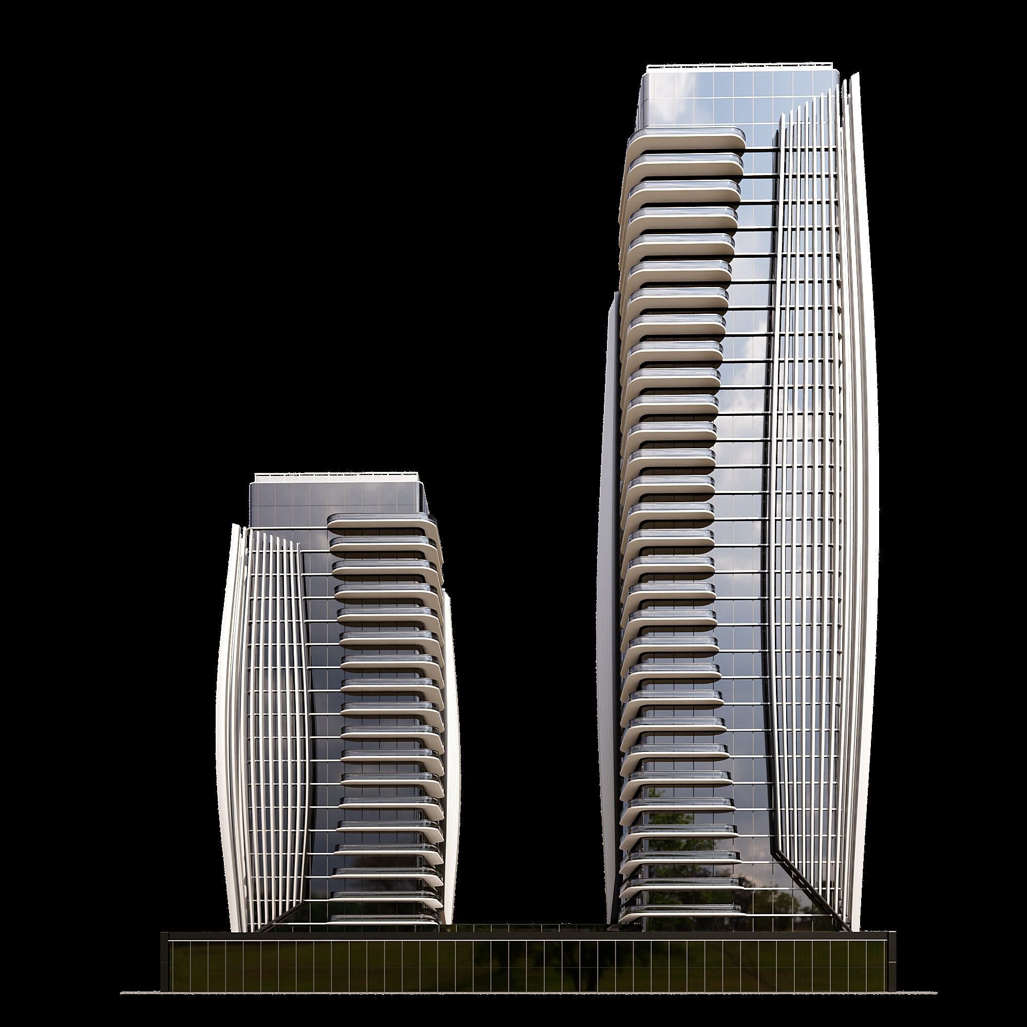 15 High-Rise Building 3D model | CGTrader