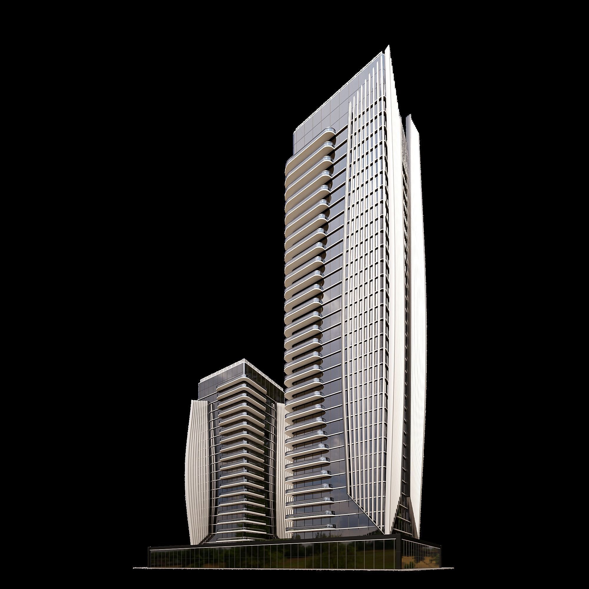 15 High-Rise Building 3D model | CGTrader