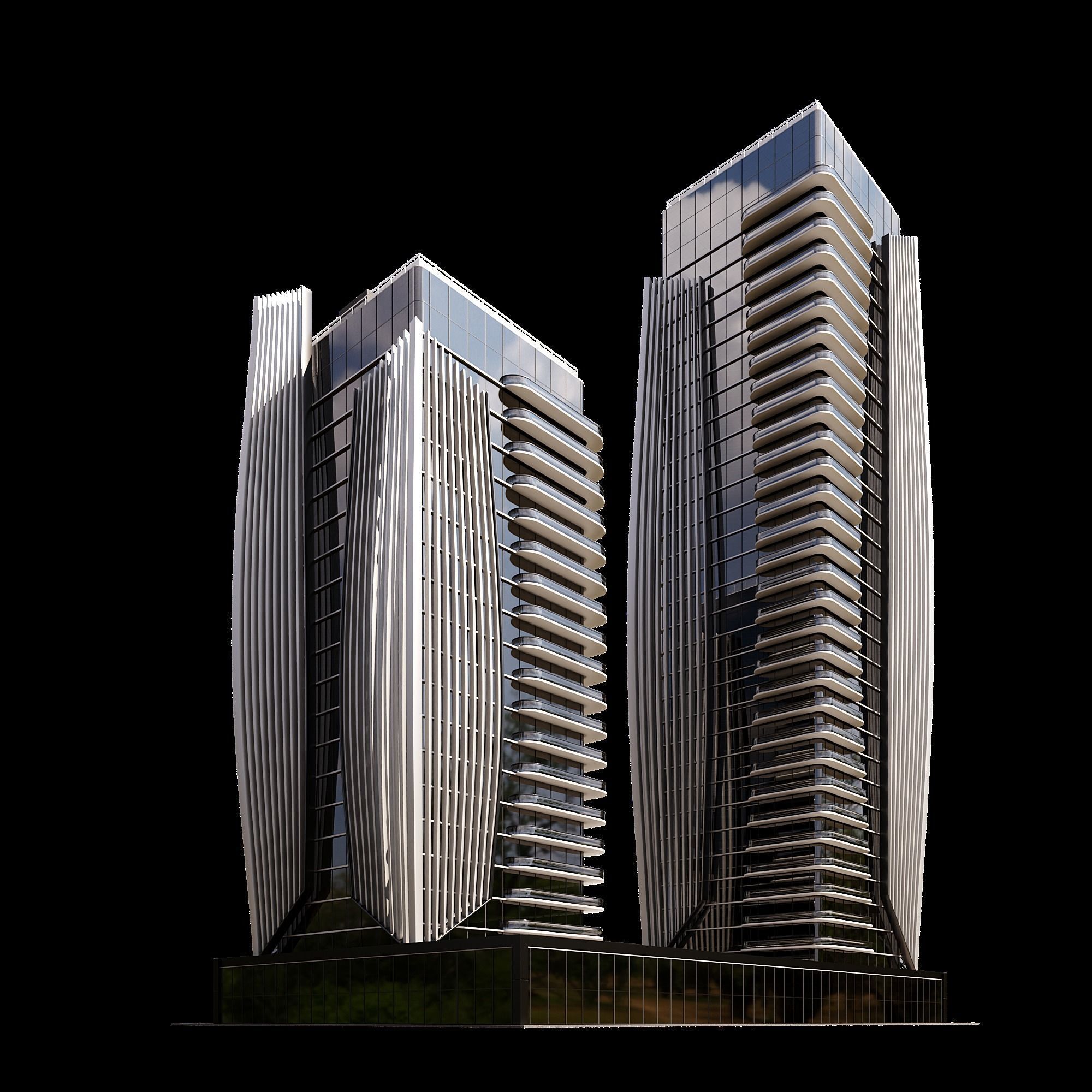 15 High-Rise Building 3D model | CGTrader