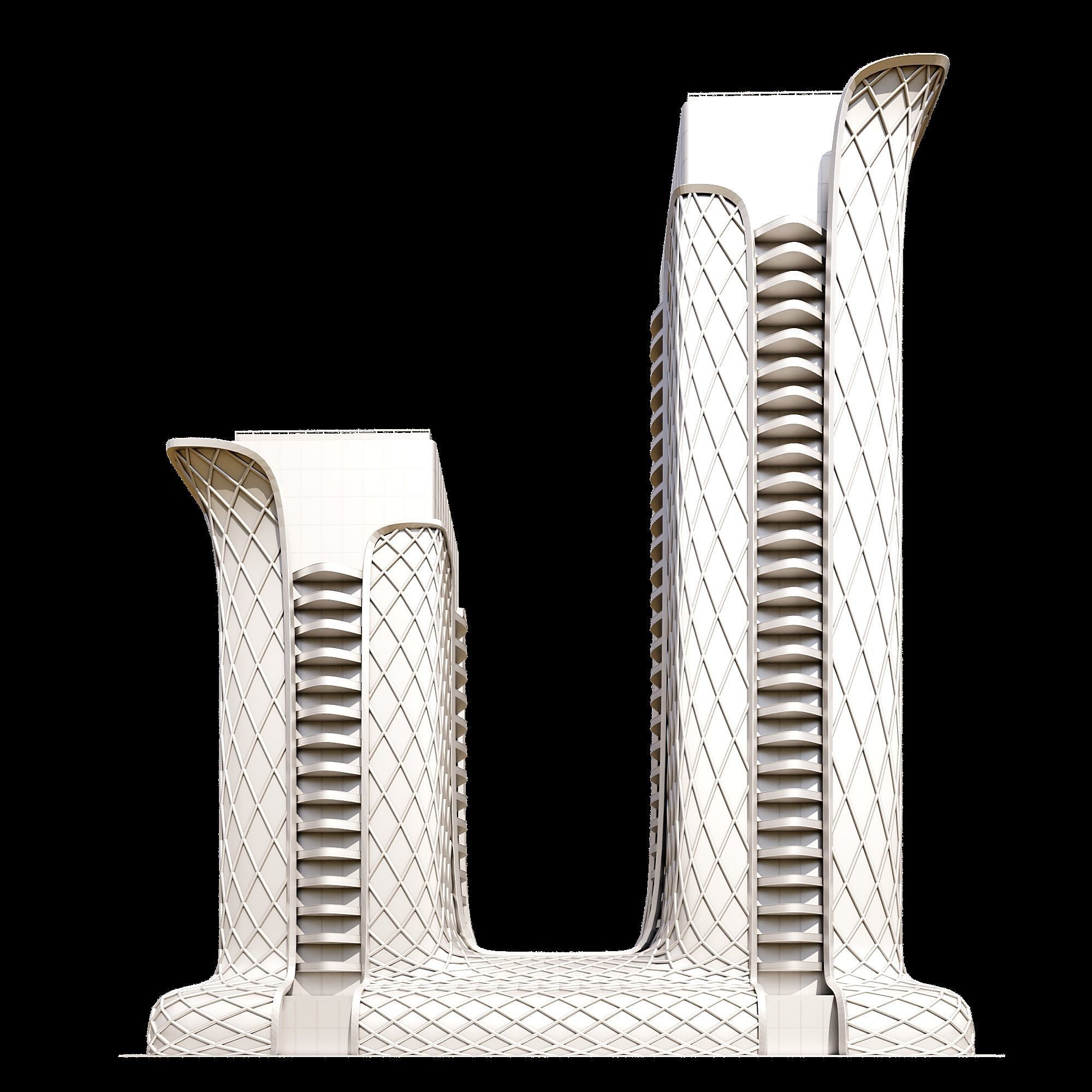 High-Rise Building free 3D model | CGTrader