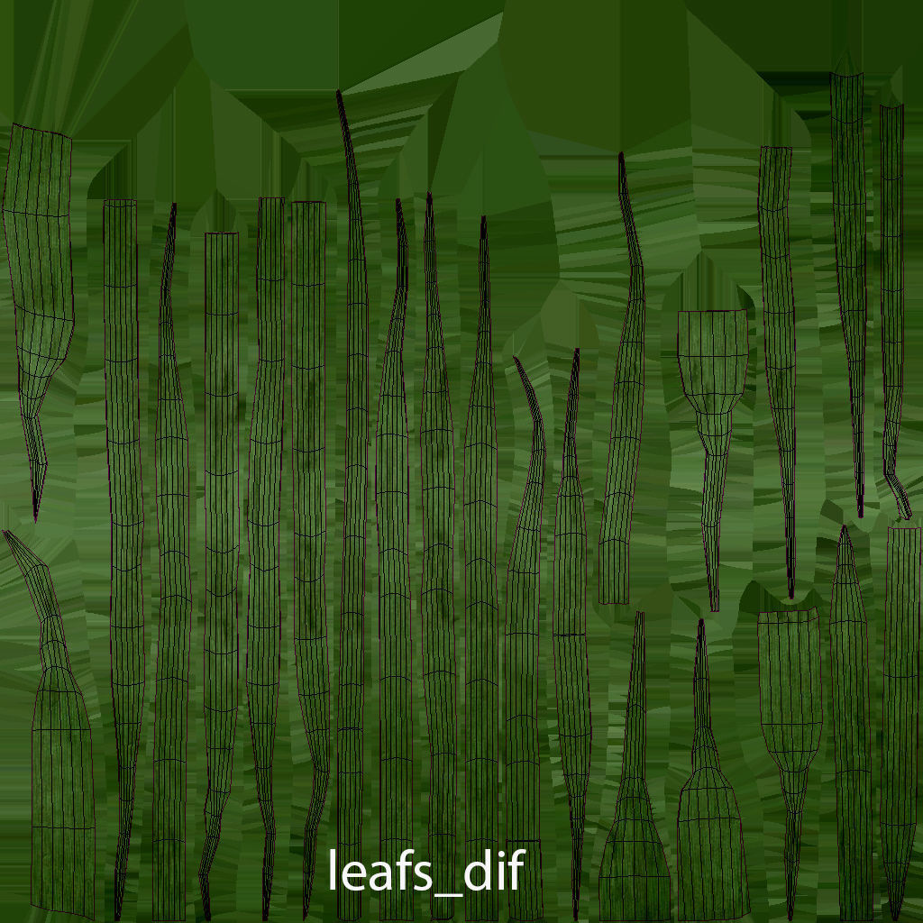 3D model Plant Parts of Crocus with Saffron VR / AR / low-poly | CGTrader