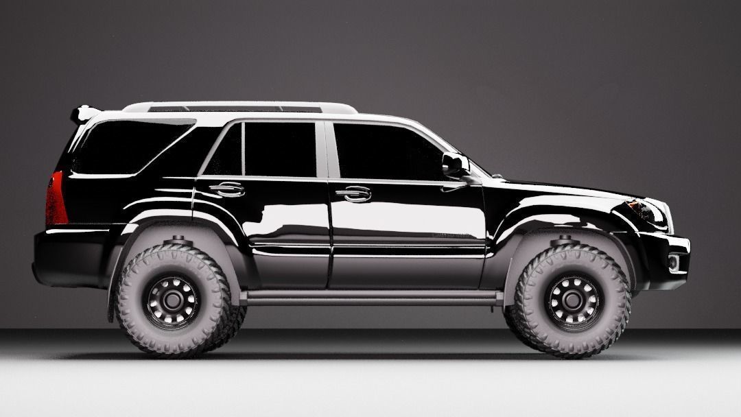 3D model Toyota 4th Gen 4Runner VR / AR / low-poly | CGTrader