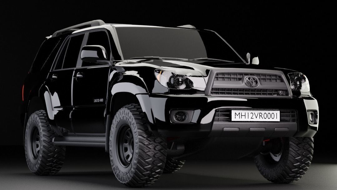 3D model Toyota 4th Gen 4Runner VR / AR / low-poly | CGTrader