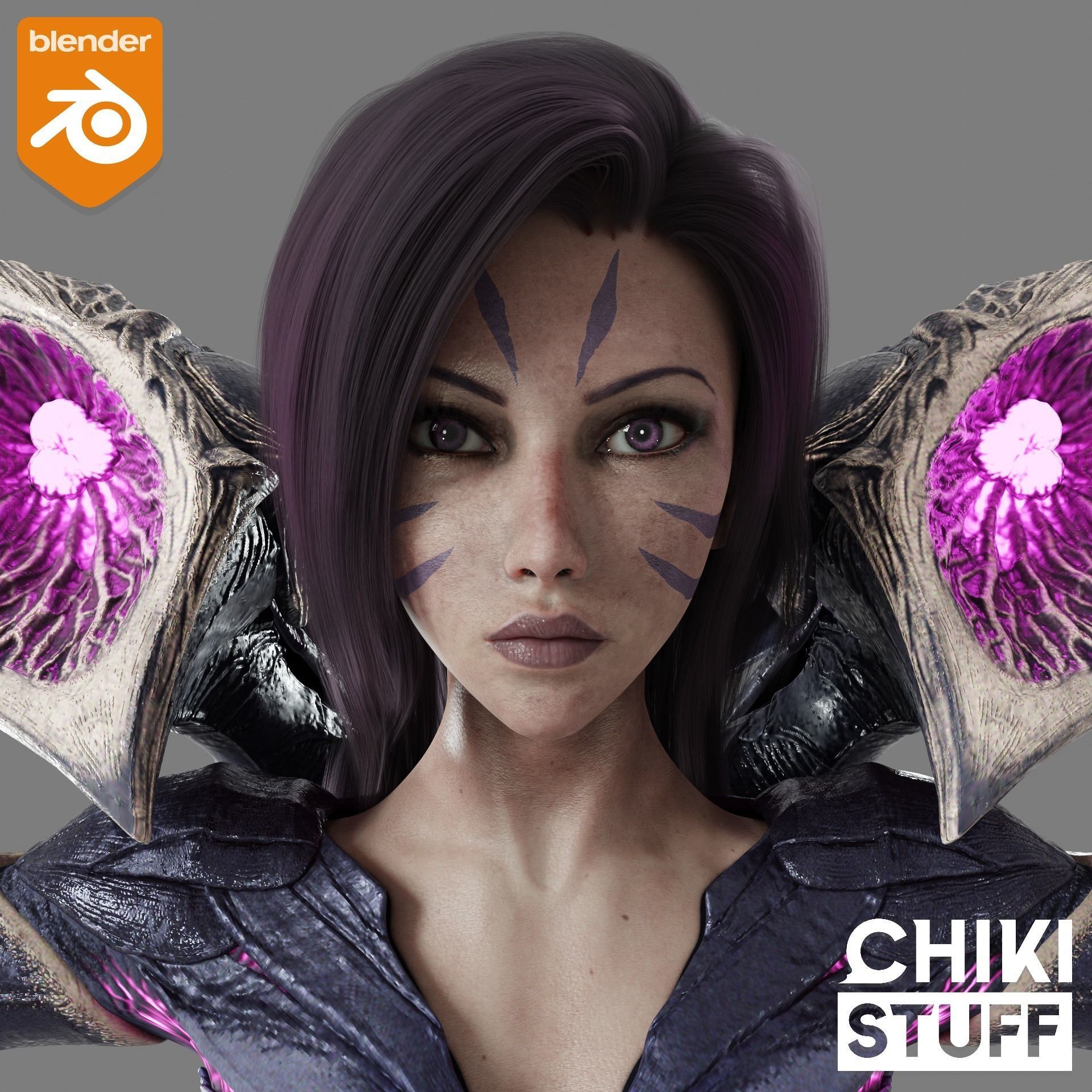 Kaisa Cinematic High-Poly 3D Model 3D model rigged | CGTrader