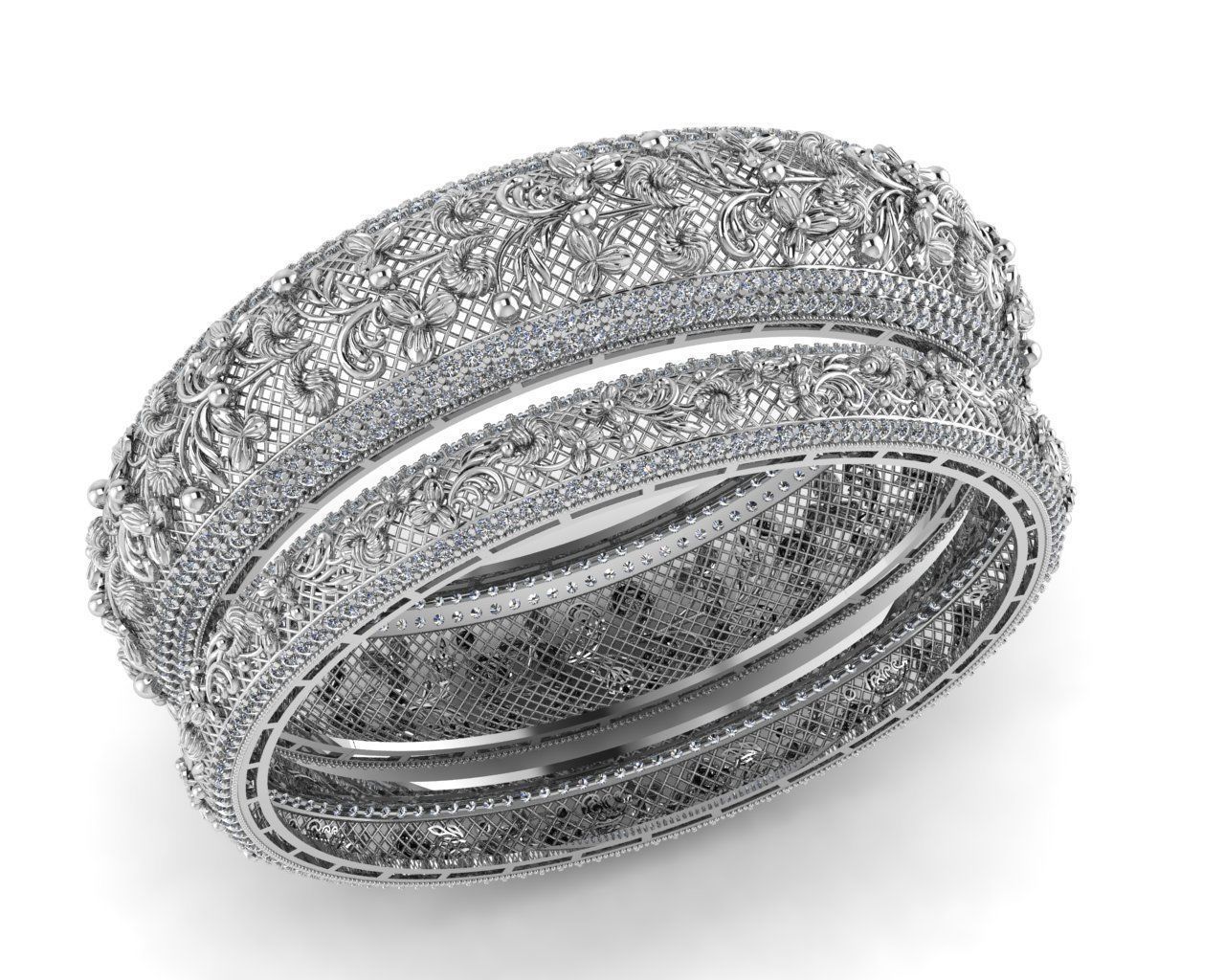 Bracelet 3D model 3D printable | CGTrader