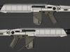3D model Low-poly Sci-fi Assault Rifle VR / AR / low-poly | CGTrader