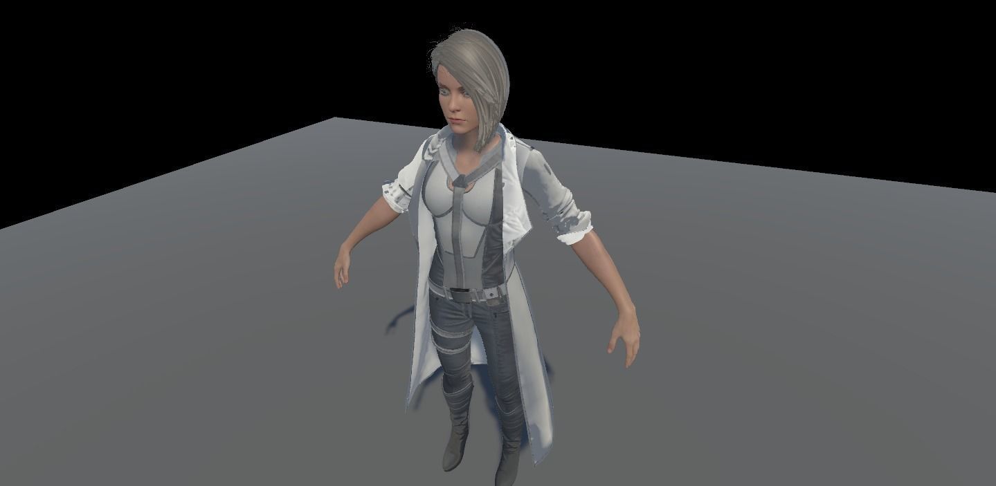 Silver Sable Marvels Spider-Man FBX Model 3D Free free 3D model rigged ...