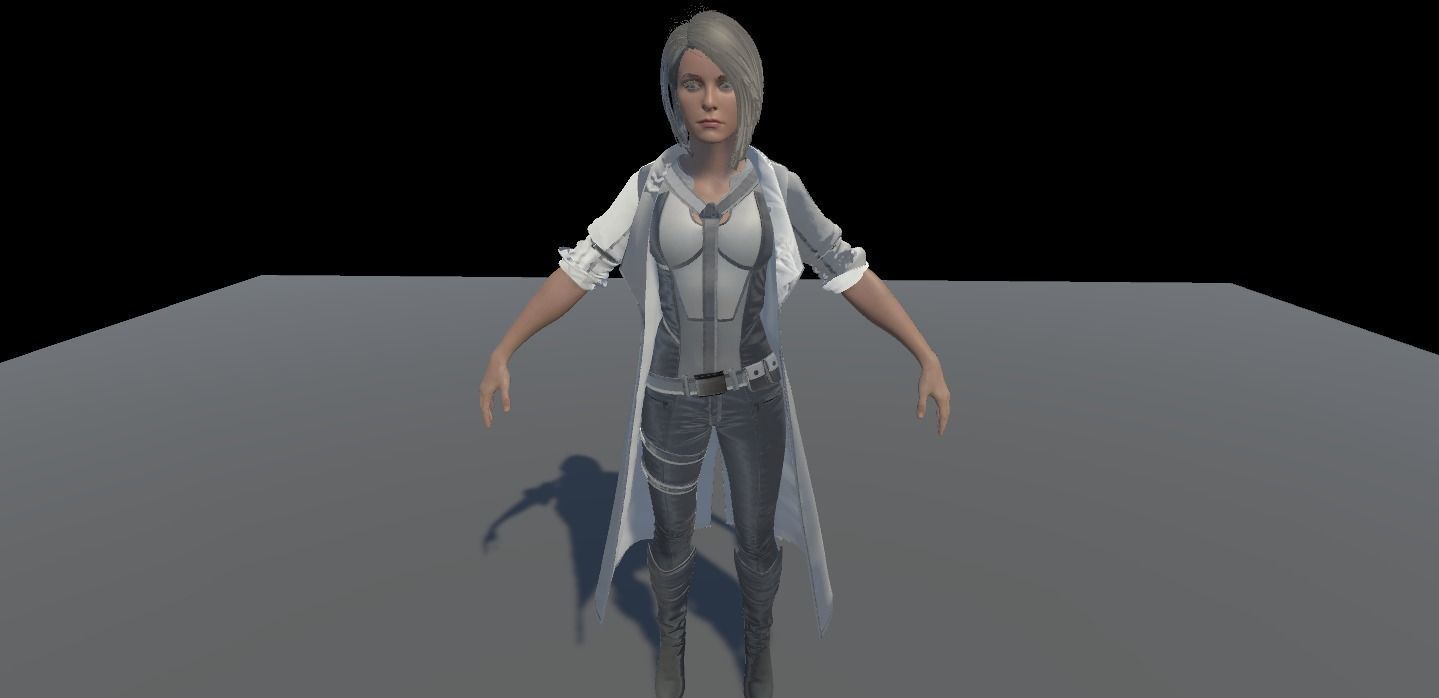 Silver Sable Marvels Spider-Man FBX Model 3D Free free 3D model rigged ...