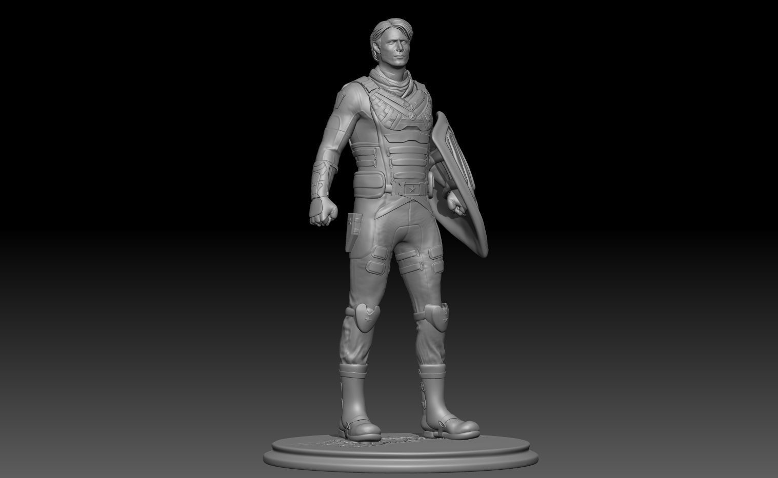 Soldier Boy 3D Print Figure 3D model 3D printable | CGTrader